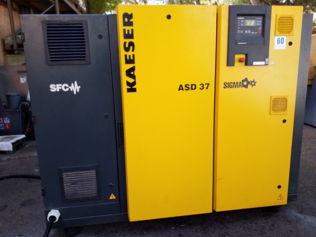 KAESER ASD 37 SFC + SCARICATORE ORIG, Vicenza, Veneto - Annunci Industriali