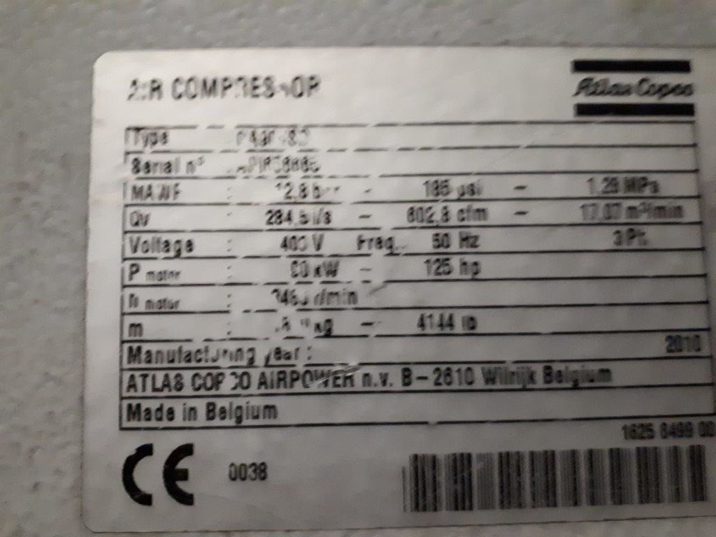 compressore GA 90 VSD FF Atlas-Copc, , Veneto - Annunci Industriali