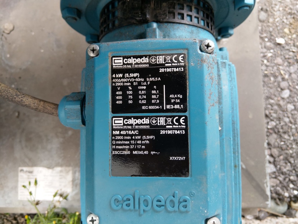 Pompa Calpeda NM 40/16a/c, Varese, Lombardia - Annunci Industriali
